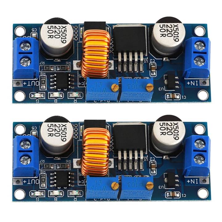 TWEXQNY 2X Lithium Battery Charger Module Board 5V-32V to 0.8V-30V 5A ...