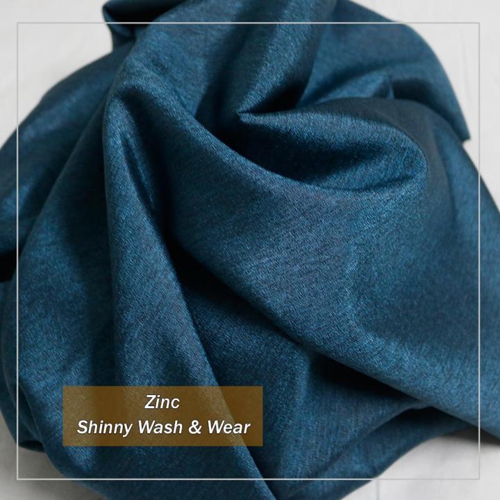Zinc Shinny Wash And Wear | Unstitched Suit For Men | Gents Suit | Daraz.pk