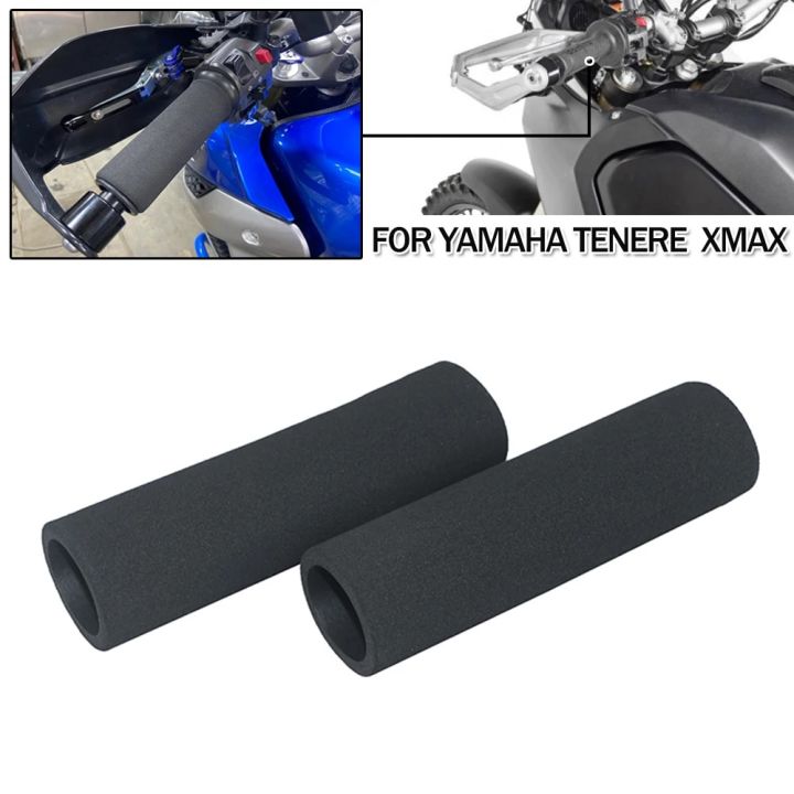Motorcycle Universal Slip On Anti Vibration Handle Foam Grip Cover ...