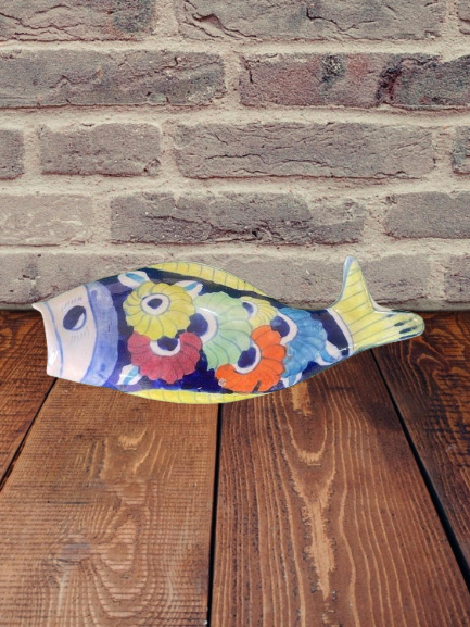 Blue Pottery Fish 1117 | Daraz.pk