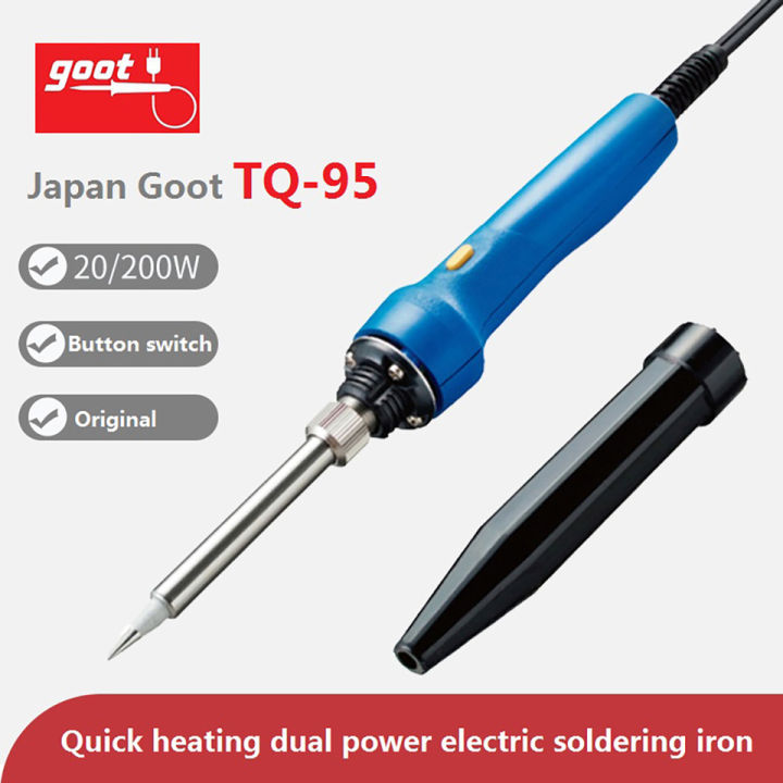 Original GOOT TQ-95 Soldering Iron 20/200W Dual Power Adjustable Quick ...