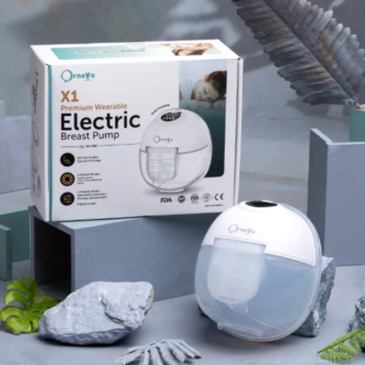 Breast Pump Single Ornavo X1 Premium Wearable, FDA Approved , Handsfree ...