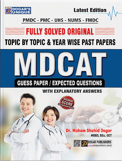 MDCAT Original Past Papers 2008-2024 (Fully Solved) 2025 Edition by Dr ...