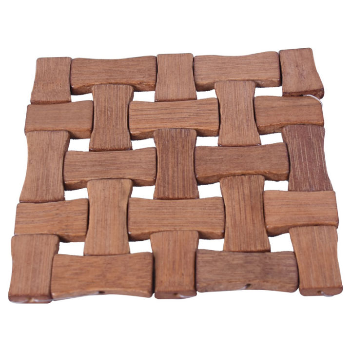Heat Resistant Wooden Mat For Table | Daraz.pk