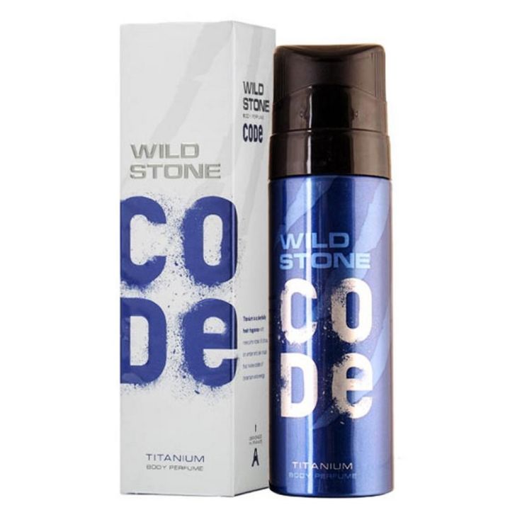 Wild Stone Code Titanium Perfume Body Spray For Men - 120 ml | Daraz.pk