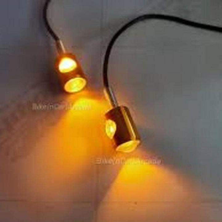 Two Way LED 12volt Motorcycle Indicator Number Plate Screw Light Pair 4 ...