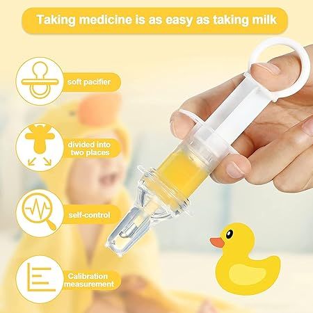 Baby medicine Feeder soft silicone Liquid Medicine Feeder Infant ...