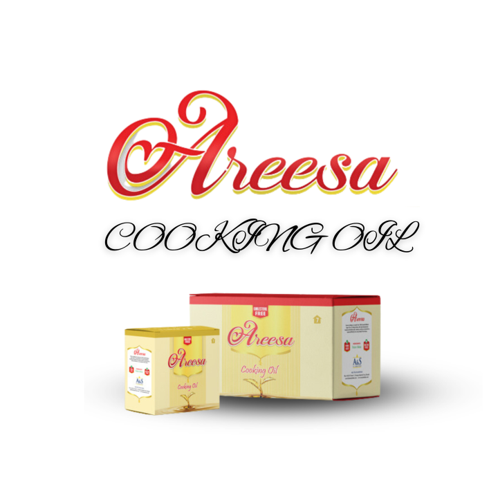 Areesa Cooking Oil 1x5 Liter (1,000 ml) BOX Cholesterol Free Oil 5 ...