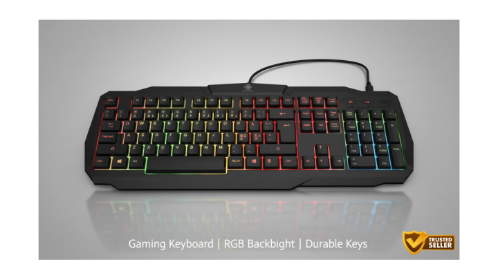 RGB wired gaming Keyboard, RGB Keyboard, Wired Keyboard, Mechanical ...