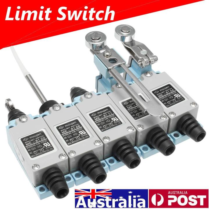 8167 250VAC Limit Switch IP65 Adjustable Actuator Roller Arm Rod Spring ...