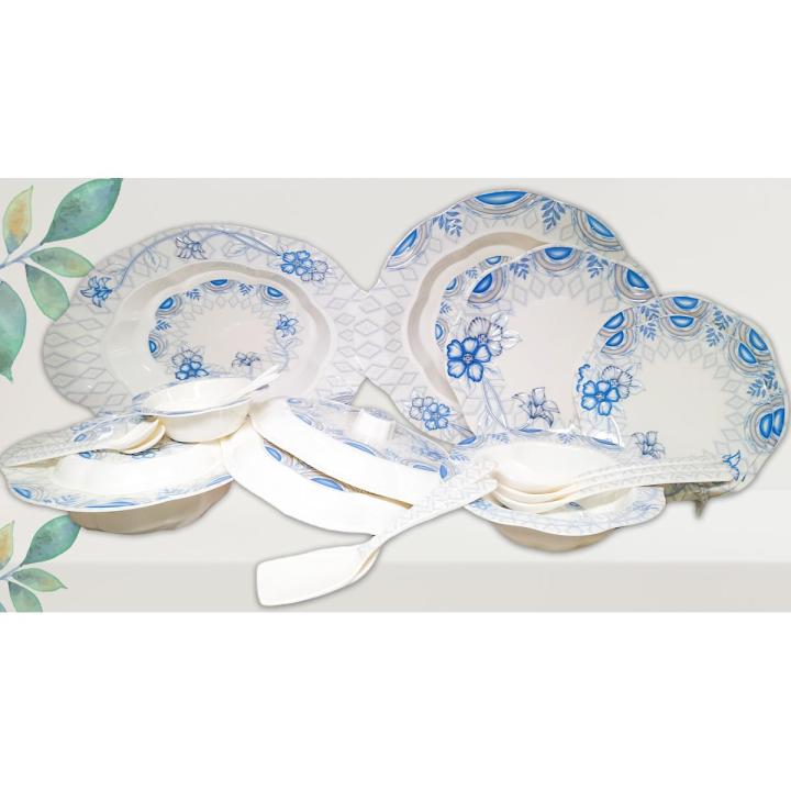 Patex Flexo Melamine Dinnerware / Dinner Set - 76 Pcs | Daraz.pk