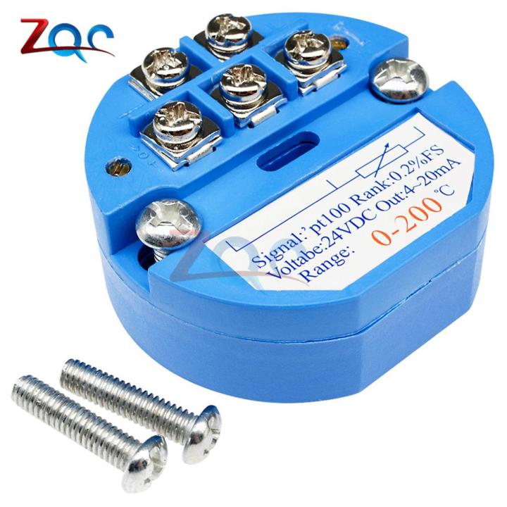 RTD PT100 Temperature Sensor DC 24V 0-200 Degree Range Temperature ...
