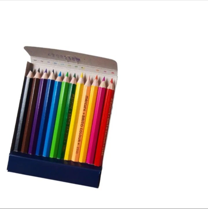 MERCURY BRITO 12 COLOR PENCIL -MULTI COLORS | Daraz.pk