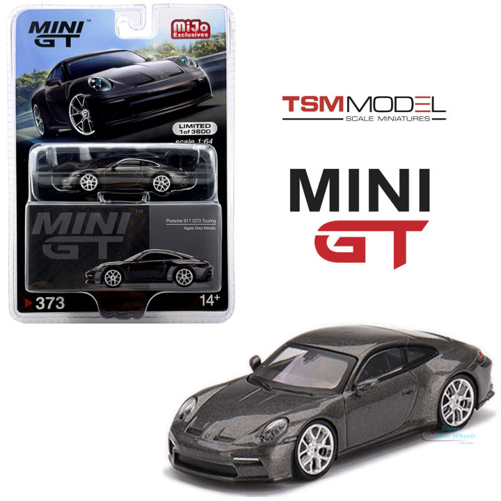 MINI GT Porsche 911 GT3 Touring AGATE GREY METALLIC No.373 1:64 Scale Diecast Vehicle | Daraz.pk