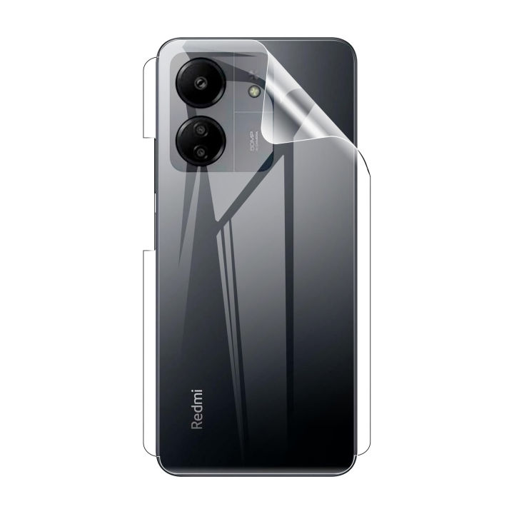 Xiaomi Redmi 13C Back Protection Clear Jelly Soft Ultra Clear Jell For ...
