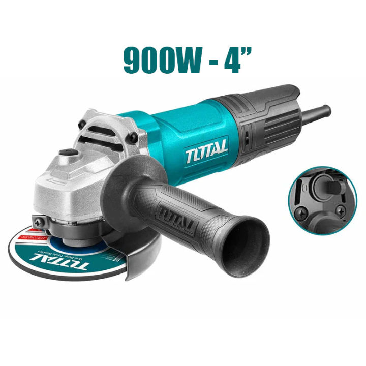 Total Angle grinder 100mm 900W - 4Inch Industrial | Daraz.pk