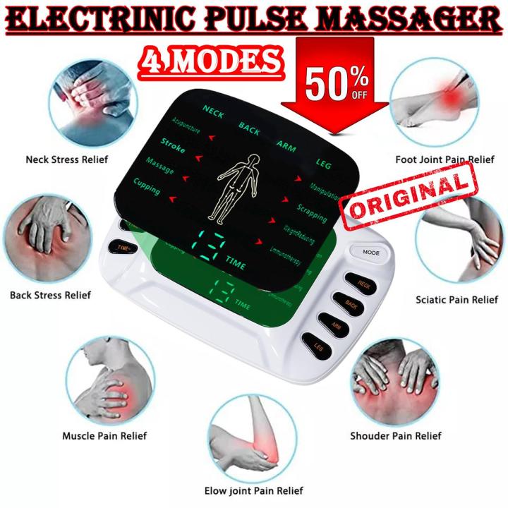 Electronic Pulse Massager - Stroke acupuncture slippers cupping ...
