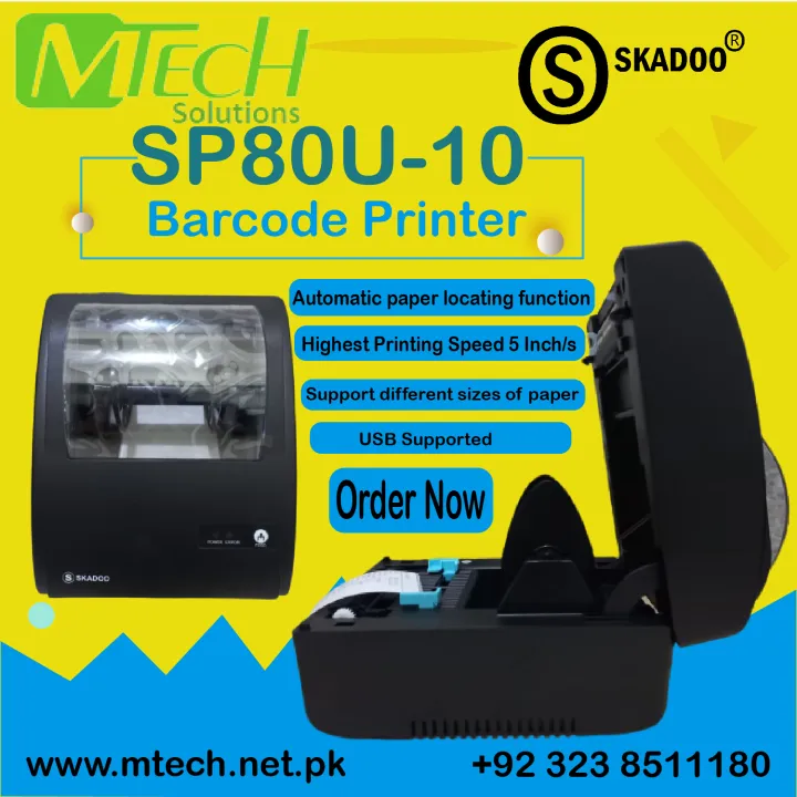 SKADOO Thermal Label Printer SP80U-10 | Daraz.pk