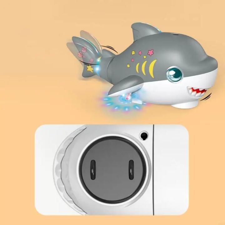 BLOWING BALL DANCING SWING MUSICAL SHARK,Electric Shark Toy Lights ...