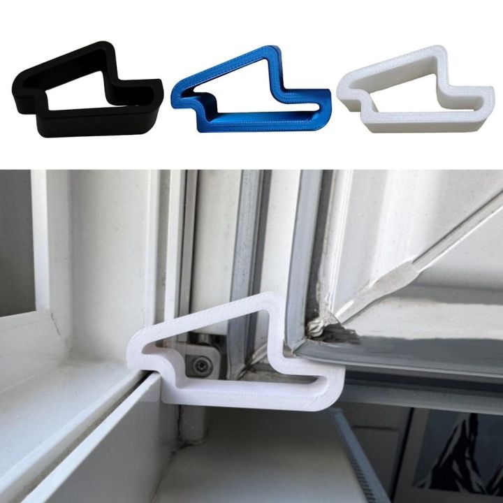 Durable Plastic Door and Window Stopper Multi-use Easy Removal Window ...