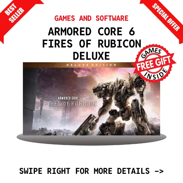 ARMORED CORE 6 FIRES OF RUBICON DELUXE - PC Game - Easy Installation ...