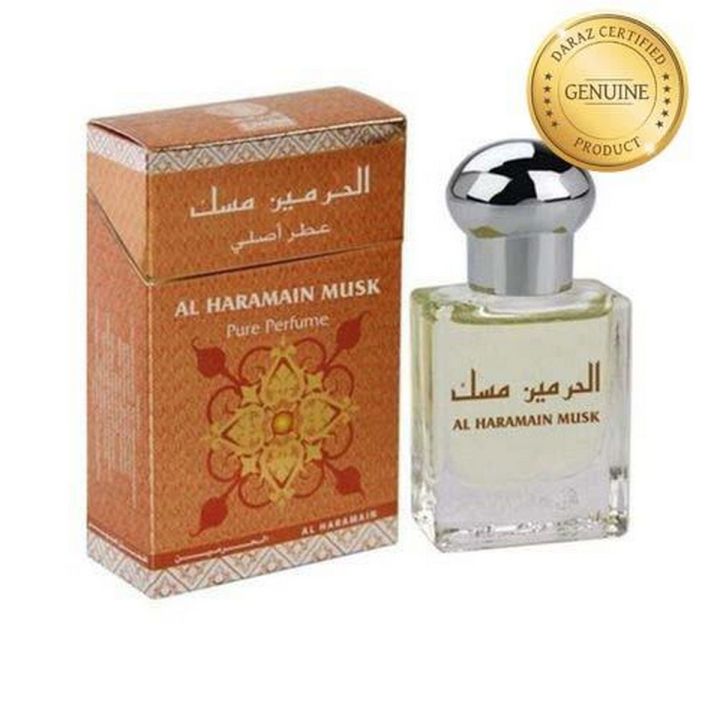 Al Haramain - Musk Arabic Ittar Perfume For Men 15ml | Daraz.pk