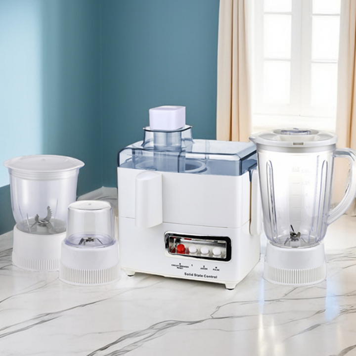 PREMIUM QUALITY 4 IN1 & 3 IN 1 JUICER BLENDER GRINDER AND CHOPER ...