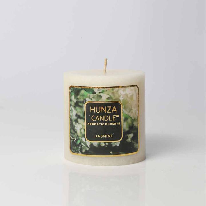 Pillar Scented Candle - Jasmine 3x3 | Daraz.pk
