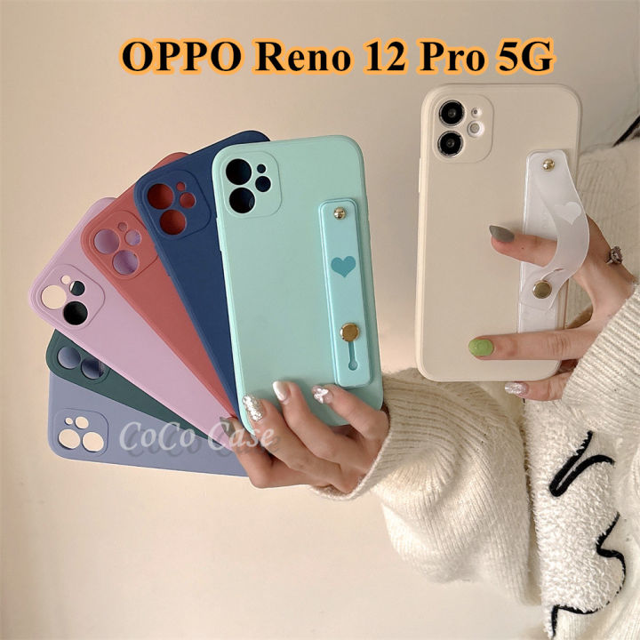 Parity For OPPO Reno 12 Pro 5G Case Silicone Full Cover Green Straight ...
