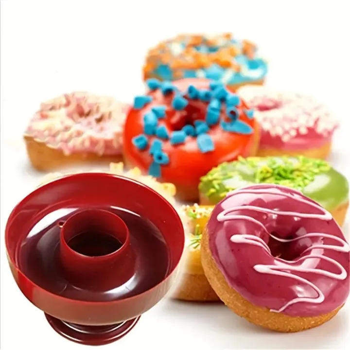 Plastic Donut Cutter- Round Shape Cutter- 1 Pc - Donut Maker Cutter ...