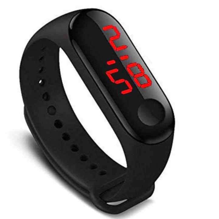 M3 Touch Led Bracelet Digital Watch Band | Daraz.pk