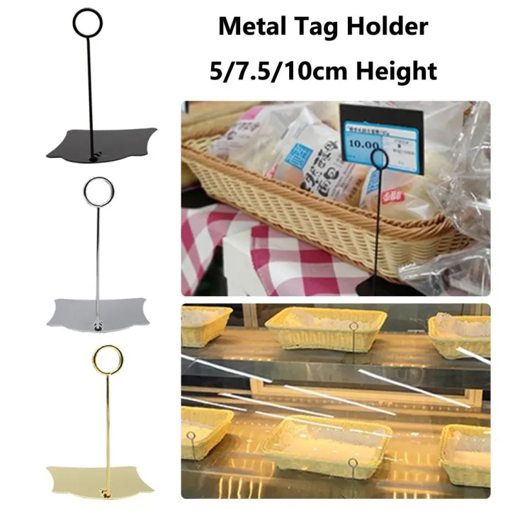 Durable Metal Material Metal Pop Clip Sign Holder Multi-Purpose Price ...