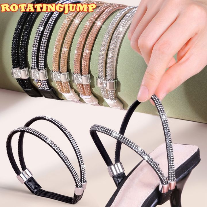 Anti-drop Heel Straps Belt Ankle Holding High Heels Decorations Buckle ...