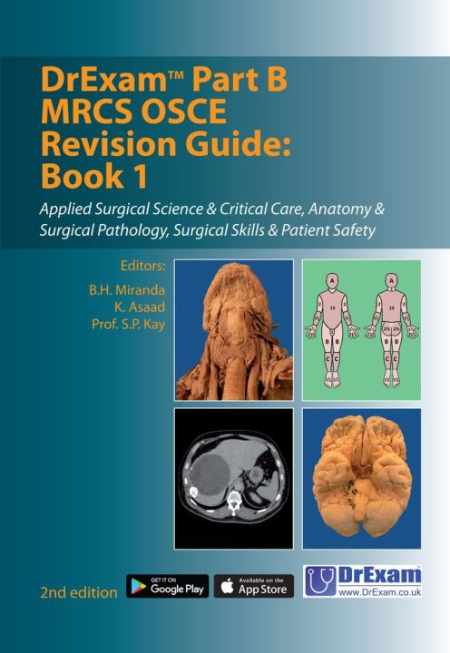 DrExam Part B MRCS OSCE Revision Guide Book 1 Applied Surgical Science & Critical Care Anatomy ...