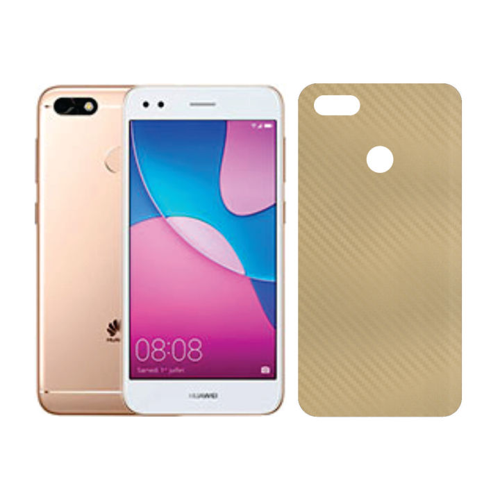 Huawei P9 Lite Mini Back Paper OB Carbon Golden Sheet Anti-stain Only ...