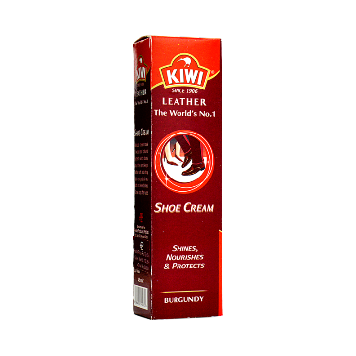 Kiwi Leather Show Cream Burgundy 45ml | Daraz.pk