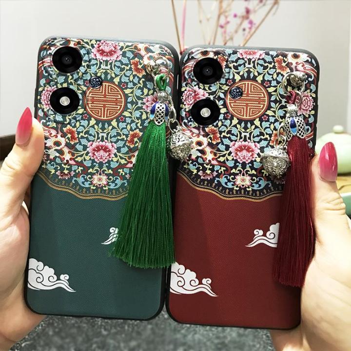 Silicone Chinese Style Phone Case For OPPO A2m 5G Back Cover Shockproof ...