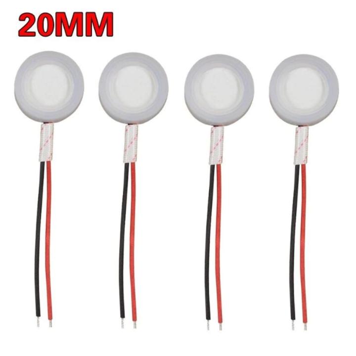 4piece 20mm Ultrasonic Mist Maker Fogger Ceramics Discs with Wire ...