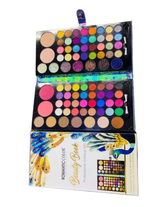 ROMANTIC COLOUR BEAUTY BOOK PALLETE | Daraz.pk