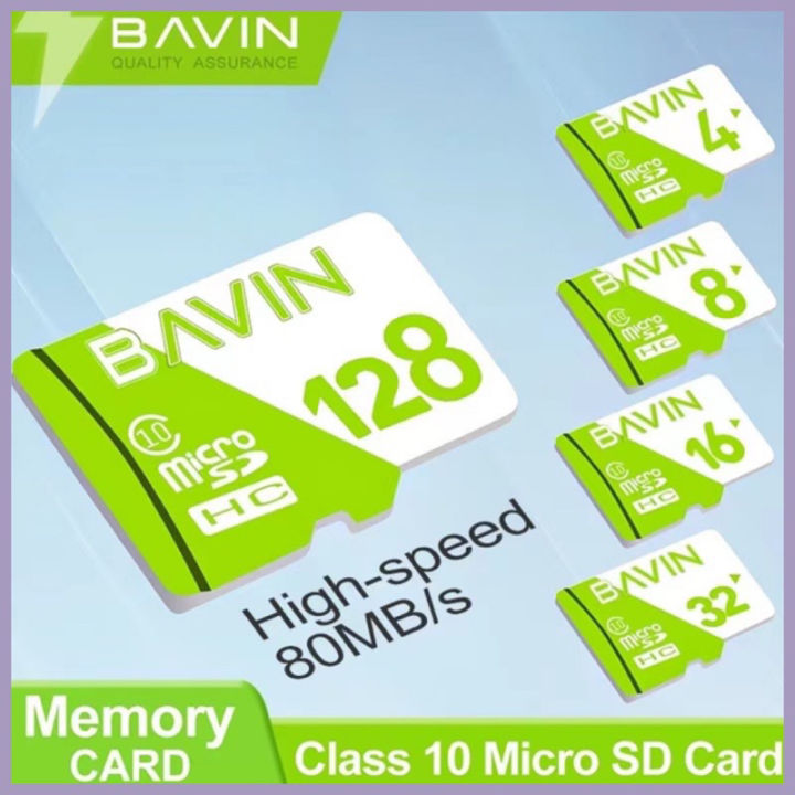 【COD + Gift】BAVIN Micro SD Card Class 10 Memory Card Capacity 4GB 8GB ...