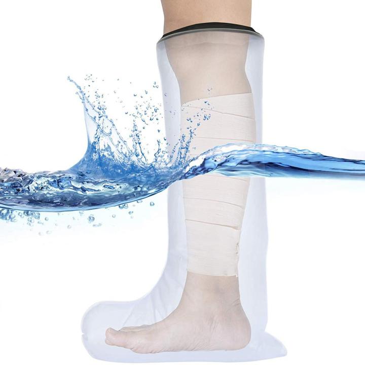 Waterproof Cast Cover Leg-1 x Waterproof Cast Covers-transparent | Daraz.pk