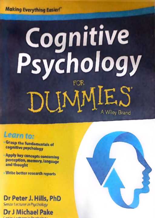 COGNITIVE PSYCHOLOGY FOR DUMMIES PRINT FORM | Daraz.pk