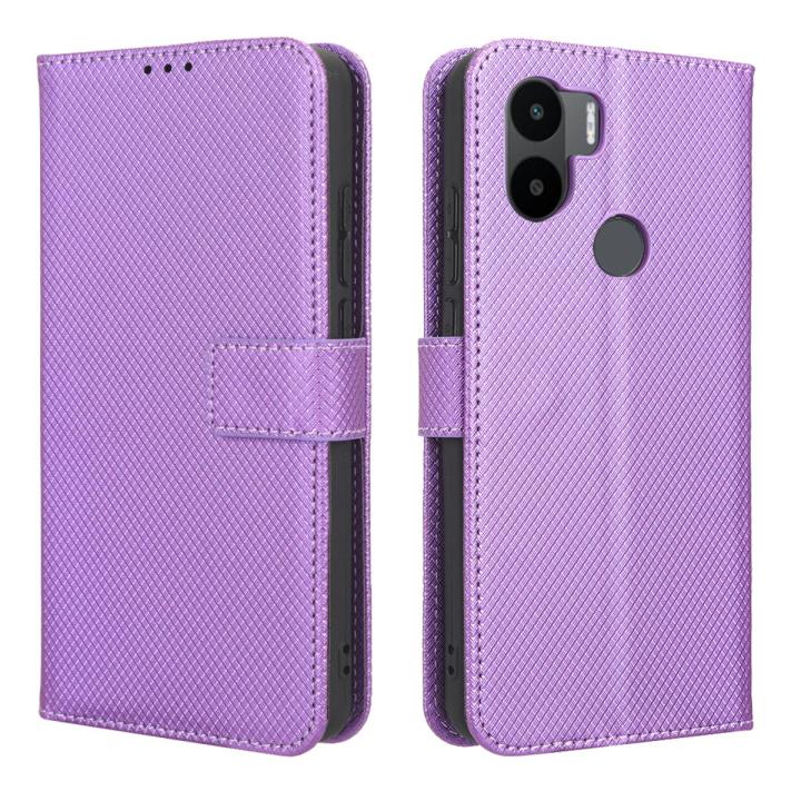 Phone Case for Xiaomi Redmi A2+ - PU Leather Case - Card Slot Design ...