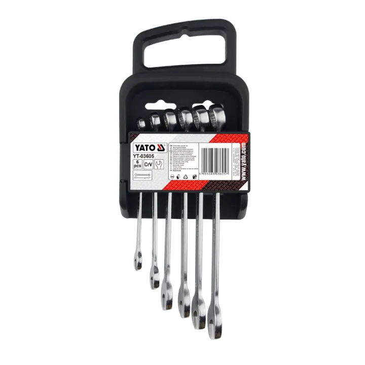 Yato Combination Spanner Set 6pcs 8-15mm YT-03605 | Daraz.pk