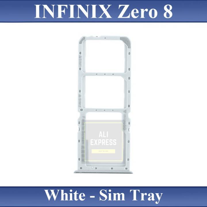 Infinix Zero 8 SIM Tray Sim Jacket Sim Slot Sim Door For Infinix Zero 8 ...