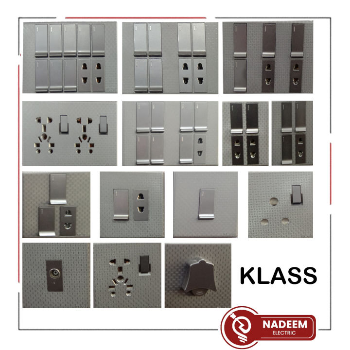 KLASS Half Long Series Electric China Fitting Sheet China Switch Board ...