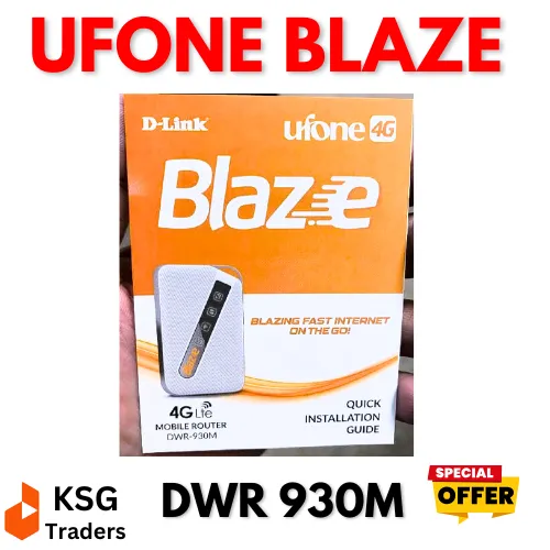 Ufone Blaze 4G WiFi Device – High Speed Portable Internet Hotspot ...