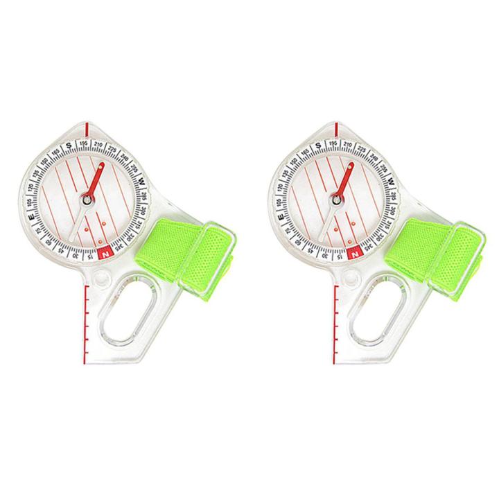 HYQZLTCA 2X Professional Outdoor Thumb Compass Competition Elite ...