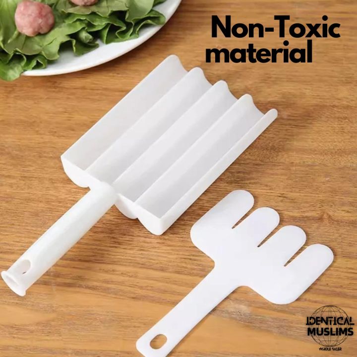 Kabab Shaper - Multi-Slot Kofta Maker | Non-Toxic Material | Quick ...