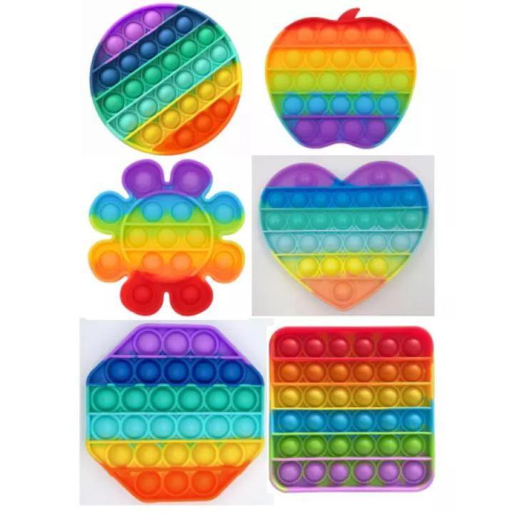 POP Bubble Squeeze Sensory Fidget Toy Pop It Figit Toy Fidget Toys ...